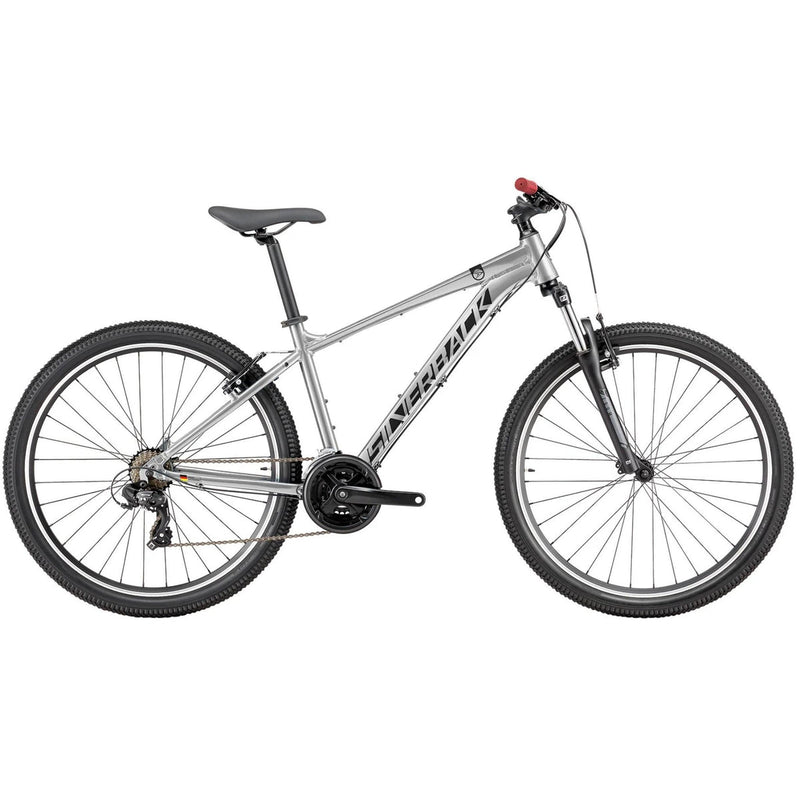 Silverback Series V Hardtail Mountain Bike Silver/Black