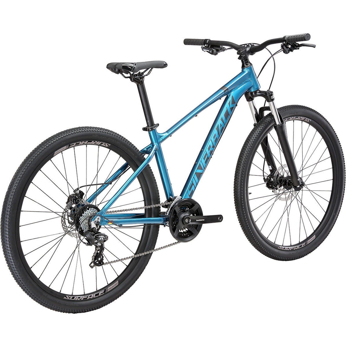 Silverback SE Series 7 27.5" Hardtail Mountain Bike Gloss Denim Blue ...